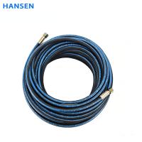 China Steel Wire Reinforced Welding Gas Hose, High Pressure Explosion-proof Rubber Oxygen Acetylene Twin Hose, Aging Resistant Cutting Torch Gas Pipe for Industrial Welding & Cutting for sale