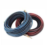 China Steel Wire Reinforced Welding Gas Hose, High Pressure Explosion-proof Rubber Oxygen Acetylene Twin Hose, Aging Resistant Cutting Torch Gas Pipe for Industrial Welding & Cutting for sale