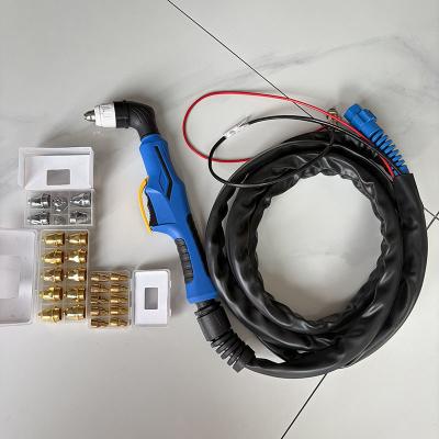China Premium Plasma Cutting Torch for CNC Plasma Cutter Machine - High-Performance Replacement Gun Accessory for Metal Cutting ，P80 Plasma Cutting Torch 100A Air Cooled for sale