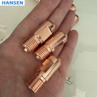 China Submerged Arc Welding Contact Tip ，SAW Contact Tip ，M14*1.5 Submerged Arc Contact Tip ，Factory supply M15*1.5 submerged arc welding contact tip , pure copper & chrome zirconium copper optional for sale