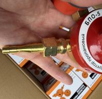 China Original Russian type BPO‑5 propane gas pressure reducer ，LPG cylinder pressure regulator for welding and cutting ，Stable outlet pressure ，for propane gas ， OEM Customizable Propane Regulator for sale