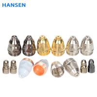 China High Quality P80 Plasma Cutting Torch Consumables, Nozzle Tips & Electrode, Factory Direct Sale, Air Plasma Cutting Torch Spare Parts for LGK‑100 LGK‑120 Cutting Machine for sale