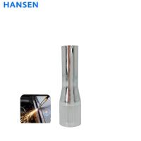 China MIG Welding Torch Shield Nozzle , CO2 Gas Nozzle Compatible with 200A 350A 500A MIG MAG Welding Torch , Welding Consumables for sale