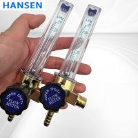 China Carbon Dioxide Heating Meter Argon Pressure Reducer Flow Meter Assembly Meter Tube Flow Meter Barrel CO2 Flow Meter ，8mm Hose Connector, Adjustable Knob Welding Gas Flow Gauge for sale