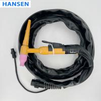 China Factory Direct QQ300 TIG Welding Torch Air Cooled Argon Arc 300A Cross Valve Nut Connector QQ300A GTAW Welding Gun Copper Ceramic Nozzle OEM for WS TIG Welder for sale