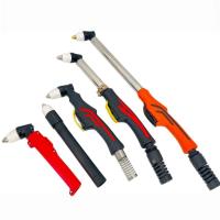 China P80 plasma cutting torch head , P‑80 plasma gun body , P80 manual ， machine plasma torch , P80 air plasma cutting gun spare parts , replacement P80 torch head forP80 straight machine torc for sale