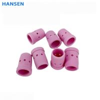 China MIG Welding Torch Gas Diffuser , Ceramic Gas Splitter , Welding Torch Gas Distributor , Insulating Ceramic Diffuser for 350A 500A MIG Torch , Welding Consumable Parts for sale