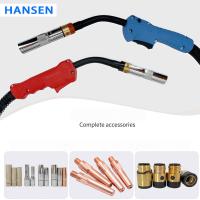 China MIG Welding Torch , CO2 Gas Shielded Welding Gun , Complete Welding Torch Assembly with Cable Hose , MIG MAG Welding Consumable ,  Air‑cooled Welding Torch for Industrial Welding Machin for sale