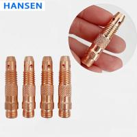 China TIG torch collet body ，WP17 WP18 WP26 collet body ，TIG welding torch parts ，copper collet body ，argon welding torch conductor ，1.6‑3.2mm TIG collet body，welding consumables，TIG torch accessory for sale