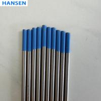 China TIG Welding WL20 Lanthanated Tungsten Electrode , Blue Tip Tungsten Rod 150mm Length , Argon Arc Welding Tungsten Needle , Anti‑corrosion Tungsten Electrode for Stainless Steel Aluminum for sale