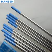 China TIG Welding WL20 Lanthanated Tungsten Electrode , Blue Tip Tungsten Rod 150mm Length , Argon Arc Welding Tungsten Needle , Anti‑corrosion Tungsten Electrode for Stainless Steel Aluminum for sale