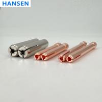 China Tungsten Electrode Collet ，Argon Welding Torch Collet ，QQ150 QQ300 WP‑17 WP‑18 WP‑26 Torch Parts ，Copper TIG Collet，TIG Torch Consumables ，Tungsten Rod Clamp ，Welding Replacement Collet for sale