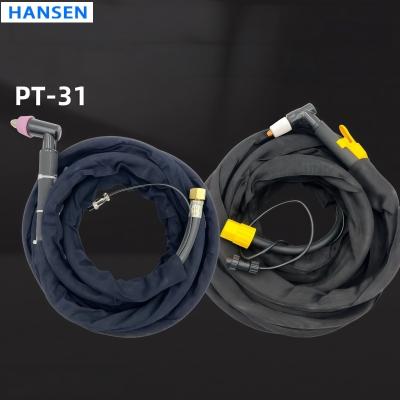 China PT31 plasma cutting torch ，PT‑31 plasma torch complete set ，Wenzhou40 plasma cutter torch ，TC60 cutting gun ，AG60 plasma cutting torch ，air plasma torch PT31，plasma torch with cable hose ，PT‑31 plasma for sale
