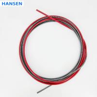 China mig welding liner ，welding torch wire feed liner ，200A 350A 500A 15AK mig liner ，coiled steel wire liner ，binzel mig torch liner ，mig welding gun conduit liner ，welding accessories for mig welder for sale
