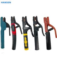 China 800A 1000A Welding Electrode Holder , Heavy Duty Arc Welding Torch Clamp , Copper Jaw Welder Electrode Holder , Insulated Handle Welding Rod Holder , 800 Amp Welding Clamp for sale