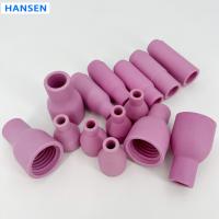 China TIG welding ceramic nozzle , alumina ceramic cup , QQ150 QQ300 WP18 WP26 argon torch nozzle , TIG torch ceramic shield cup , welding torch consumable , TIG welding gun ceramic nozzle for sale