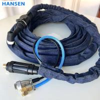 China WP‑26 TIG welding torch , split type tig torch with quick connector , WP26 air‑cooled argon welding gun  WP26 tig torch complete cable , quick‑plug TIG welding torch , argon arc welding torch for sale