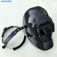 China German‑style head‑worn welding helmet , flip‑up welding helmet , headband type welding mask , plastic welding protective helmet , arc welding face shield for sale