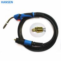 China MB25AK MIG Welding Torch , Euro Connector Binzel Style 25AK welding torch , CO2 welding torch ,  gas shielded welding torch for sale