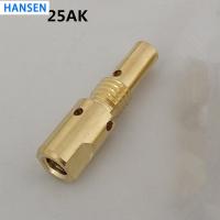 China 25AK Gas Diffuser for MIG Welding Torch , Binzel Style MB25AK Brass Diffuser , MIG Torch Spare Parts , CO2 Welding Gun Connector , 25AK Welding Torch Gas Distributor , Welding Consumables for sale