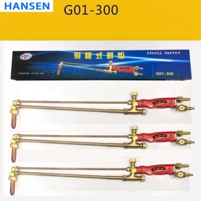 China G01-300 oxygen acetylene cutting torch , suction type gas cutting torch , manual flame cutting gun , gas cutting torch for metal cutting , oxyfuel cutting torch , heavy duty cutting torch for sale