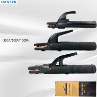 China Welding electrode holder , 300A 500A 1000A earth welding clamp , heavy duty electrode holder , welding rod holder , insulated welding tongs ,  copper jaw welding electrode holder for sale