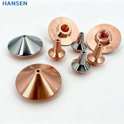 China D28 laser cutting nozzle , single layer laser nozzle , double layer laser nozzle , high pressure storm laser nozzle , copper laser nozzle D28 , fiber laser cutting head spare parts for sale