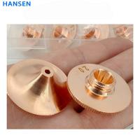 China D28 laser cutting nozzle , single layer laser nozzle , double layer laser nozzle , high pressure storm laser nozzle , copper laser nozzle D28 , fiber laser cutting head spare parts for sale
