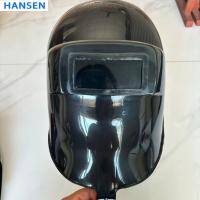 China Full Cover Handheld Plastic Welding Helmet , Mold Welder Face Shield , Fixed Shade Filter Lens , Impact Resistant Black Plastic Welding Mask , Anti Arc Flash & Splash Protector For Metal Welding for sale