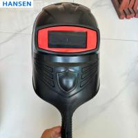 China Full Cover Handheld Plastic Welding Helmet , Mold Welder Face Shield , Fixed Shade Filter Lens , Impact Resistant Black Plastic Welding Mask , Anti Arc Flash & Splash Protector For Metal Welding for sale