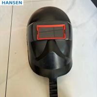 China Full Cover Handheld Plastic Welding Helmet , Mold Welder Face Shield , Fixed Shade Filter Lens , Impact Resistant Black Plastic Welding Mask , Anti Arc Flash & Splash Protector For Metal Welding for sale