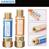 China Export Brass Flashback Arrestor for Regulator , Oxygen & Acetylene Flame Arrester , Welding Gas Flash Back Preventer , Safety Check Valve for Oxy-fuel Cutting & Welding Regulator for sale