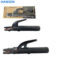 China 500A Welding Electrode Holder , Heavy Duty Pure Copper Jaw Stick Welding Tongs , Insulated Anti-scald Electrode Clamp for MMA Arc Welder for sale