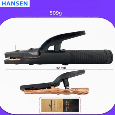 China 800A Welding Electrode Holder , Heavy Duty Forged Pure Copper Jaw Stick Welding Tongs , Insulated Anti-scald Electrode Clamp for MMA Arc Welder for sale