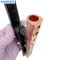 China 800A Welding Electrode Holder , Heavy Duty Forged Pure Copper Jaw Stick Welding Tongs , Insulated Anti-scald Electrode Clamp for MMA Arc Welder for sale