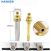 China Machine Use Cyclone Cutting Nozzle With Steel Core Gas Cutting Tip for Automatic Cutting Torch for sale