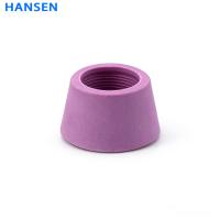 China AG-60 Plasma Cutting Torch Ceramic Shield Cup , Alumina Nozzle Deflector，AG-60 plasma cutting consumables ，AG60 shield cup for sale