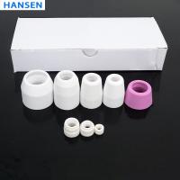 China TC80 plasma consumables ，TC80 ceramic shield cup ，TC80 torch shield cap ，TC80 plasma cutting torch parts for sale