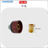 China DKJ10-25/DKJ35-50/ 50-70 Red Welding Cable Quick Connector | Male Plug & Female Socket for Welder Cable Connection for sale