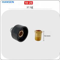 China DKJ10-25/DKJ35-50/ 50-70 Black Welding Cable Quick Coupler | Welder Male Plug & Female Receptacle for Arc Welding Cable for sale