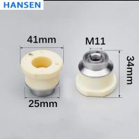 China M14 Laser Ceramic Ring D32mm D28mm , Alumina Ceramic Nozzle Holder , Fiber Laser Cutting Head Spare Parts for Raytools WSX for sale