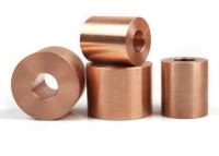 China Heat Resistant Tungsten Copper Alloy , W Cu Alloy Machined Parts Electrode for sale
