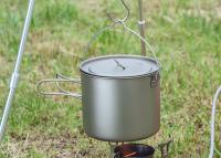 China Purity 99.95% Titanium Drinking Cup Picnic Portable Outdoor Tableware for sale