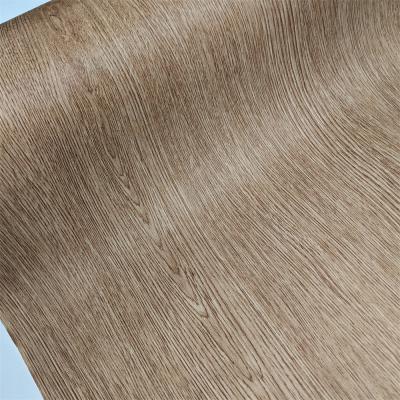 China Supper Matte Wood Grain Furniture Adhesive Film Cabinet Wrap Film 1260mm for sale