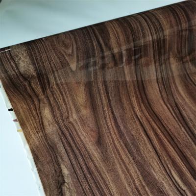 China High Flexibility Wood Grain PVC Film 1400mm Width OEM ODM Available for sale