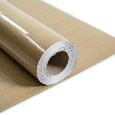 China PVC Decorative Film for Furniture Cabinets Doors 0.10mm-0.50mm Thickness for sale