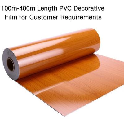 China 100m-400m Length PVC Decorative Film for Customer Requirements for sale