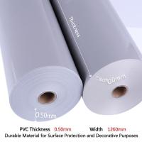 China PVC Thickness 0.10mm 0.50mm Decorative Film Width 1260mm Durable Material for Surface Protection and Decorative Purposes for sale
