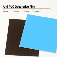 China Anti Flame PVC Decorative Film Thickness 0.10mm 0.50mm Moisture proof Material Ideal for Wall Panels and Cabinet Finishes for sale