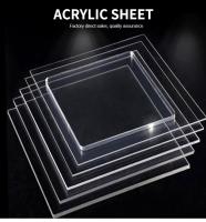 China 2mm 3mm 4mm 5mm Transparent Acrylic Sheet Heat Resistant Customized Sizes for sale